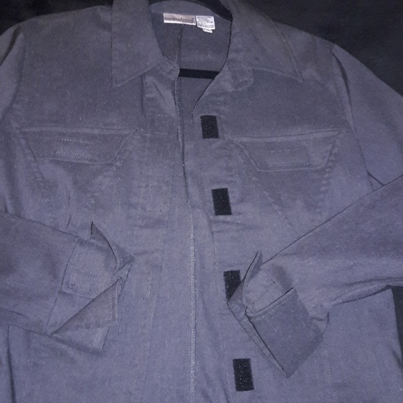 Newport News | Jackets & Coats | Jackettop Velcro Closures Grey 4 ...